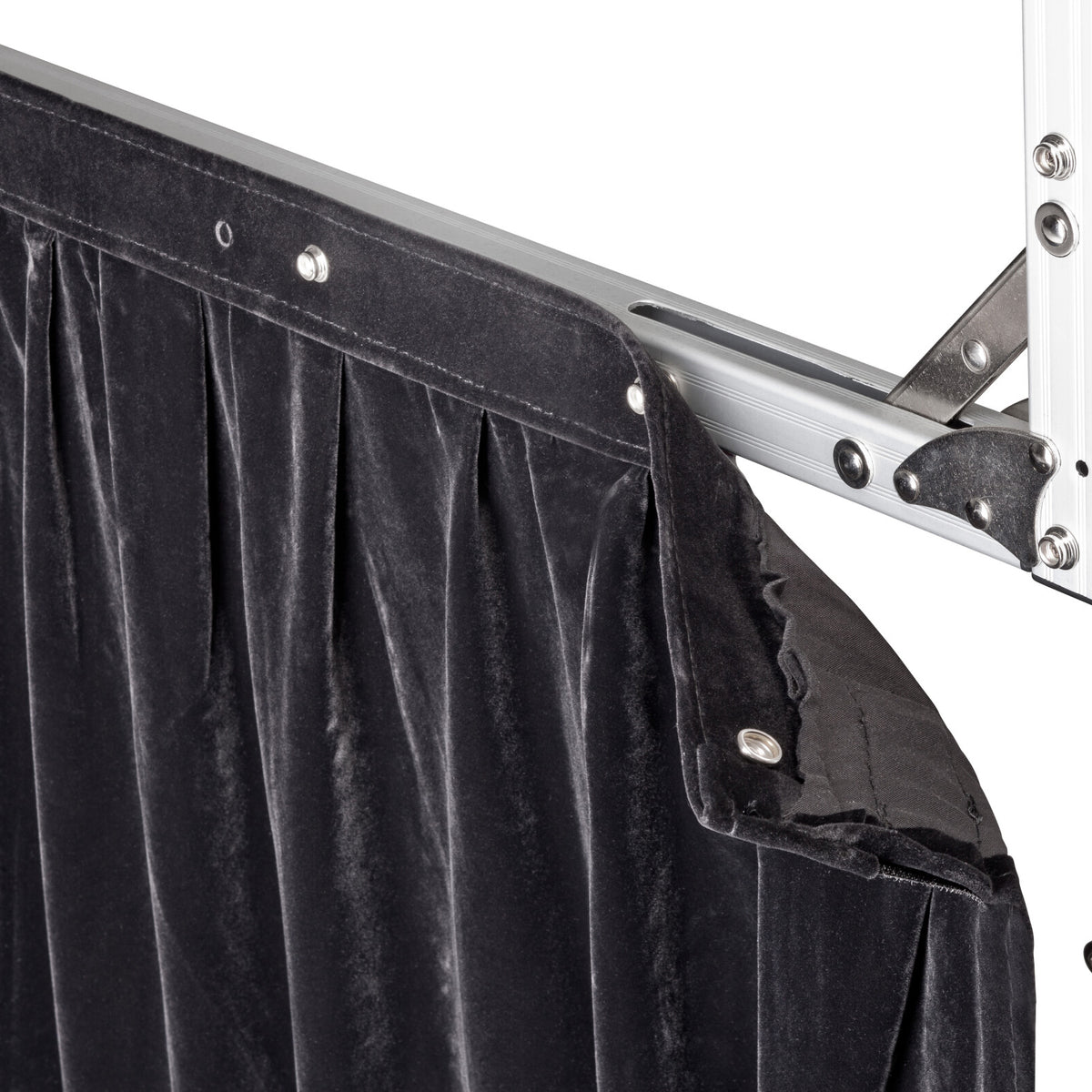 150" Celexon 4-piece drape surround for folding frame mobile expert ...